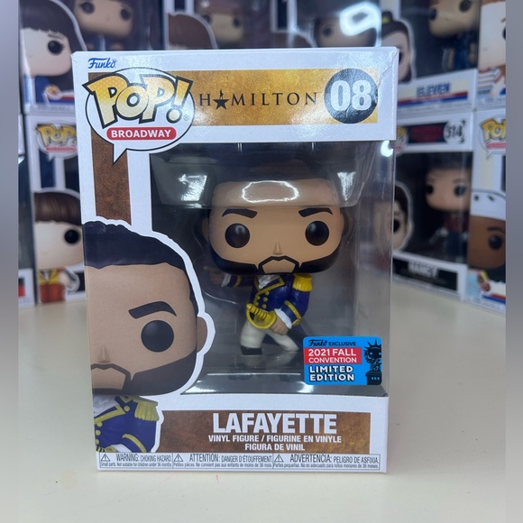 Funko | Toys | Funko Pop Broadway Hamilton Lafayette Vinyl Figure Nwt ...